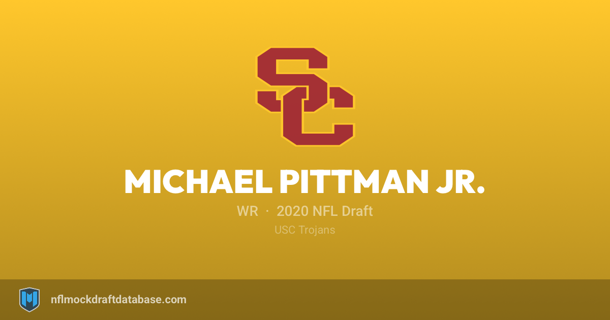 Michael Pittman Jr. 2020 NFL Mock Draft Profile — WR | NFL Mock Draft ...